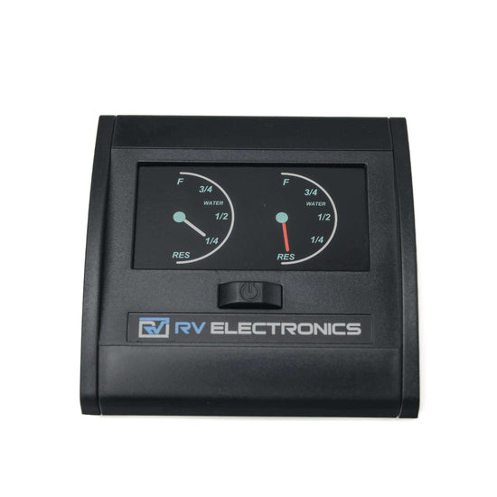 RV Electronics LCD Double Water Tank Gauge Level Indicator – RV ...